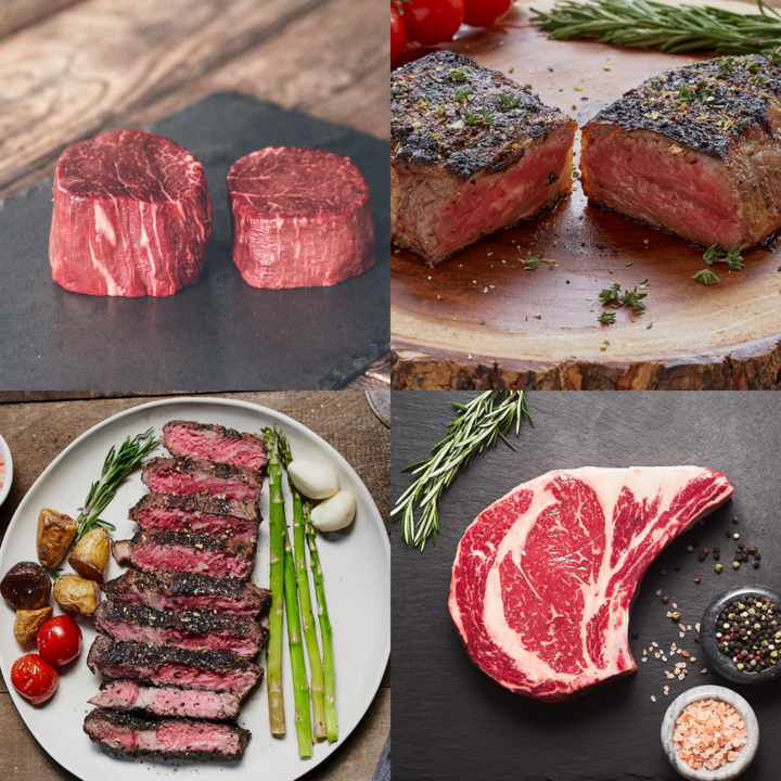 Mr. Steak | Home Delivery of USDA Prime Ribeye, Filet & New York Strip